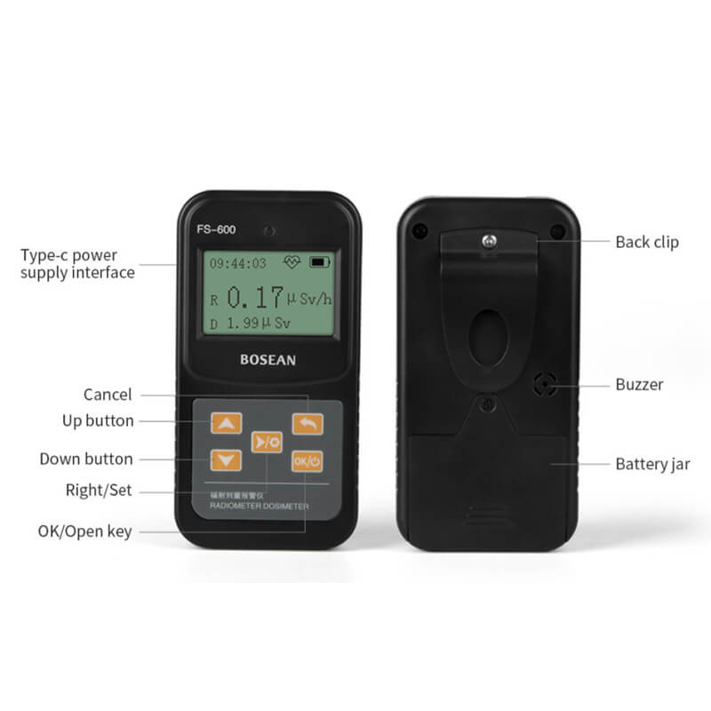 Nuclear Radiation Detector，Handheld Counter Emission Dosimeter