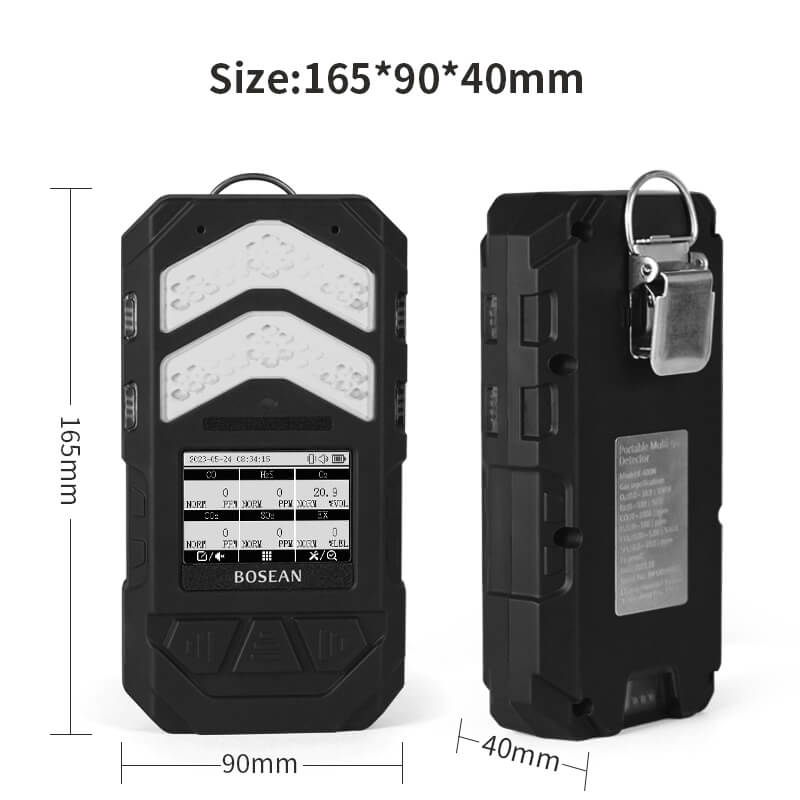 K-600N 6 in 1 Multi Gas Detector With Pump